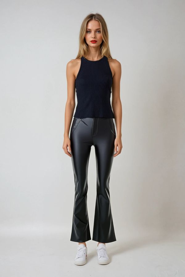 Charlottetown Faux Leather Pants — Crooked Crown BC