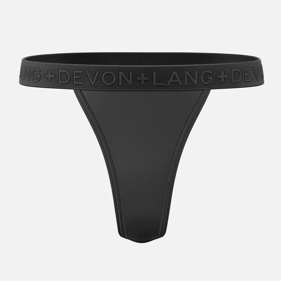 Katrina V-Thong - Obsidian — Crooked Crown BC